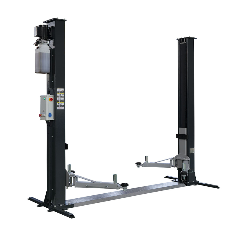 Two-Post Electric Release Car Lift With Double Cylinder Hydraulic ...