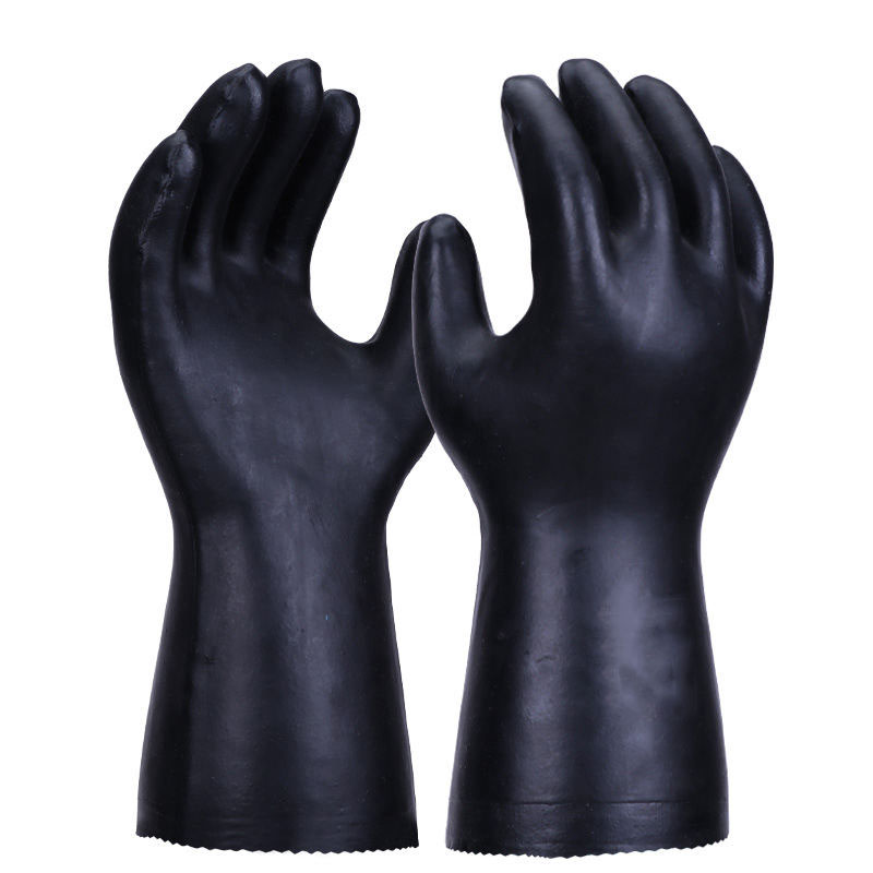 Chemical-Resistant Rubber Gloves for Personal Safety Protection