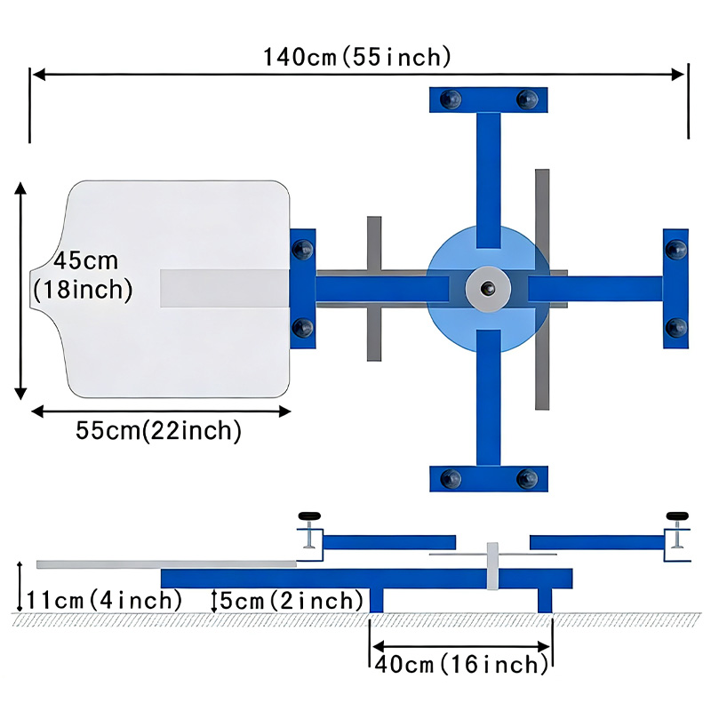 4 Color T-Shirt Screen Printing Machine DIY Platform