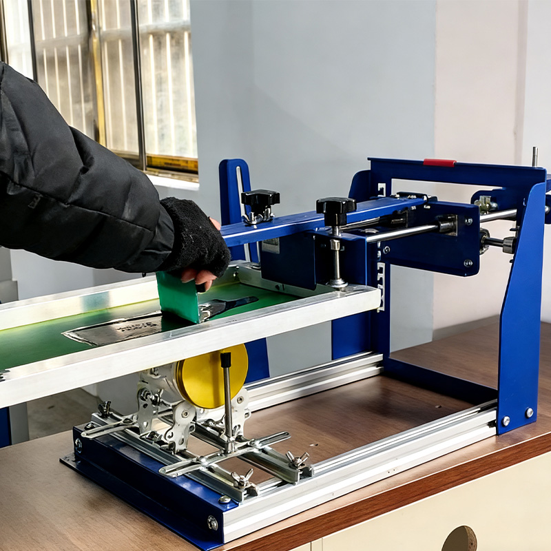 20x24cm Manual Screen Printing Machine for Cups & Bottles